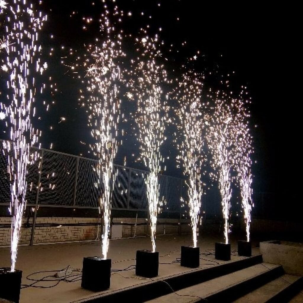Sparkular vuurwerk fontein | DS-Events
